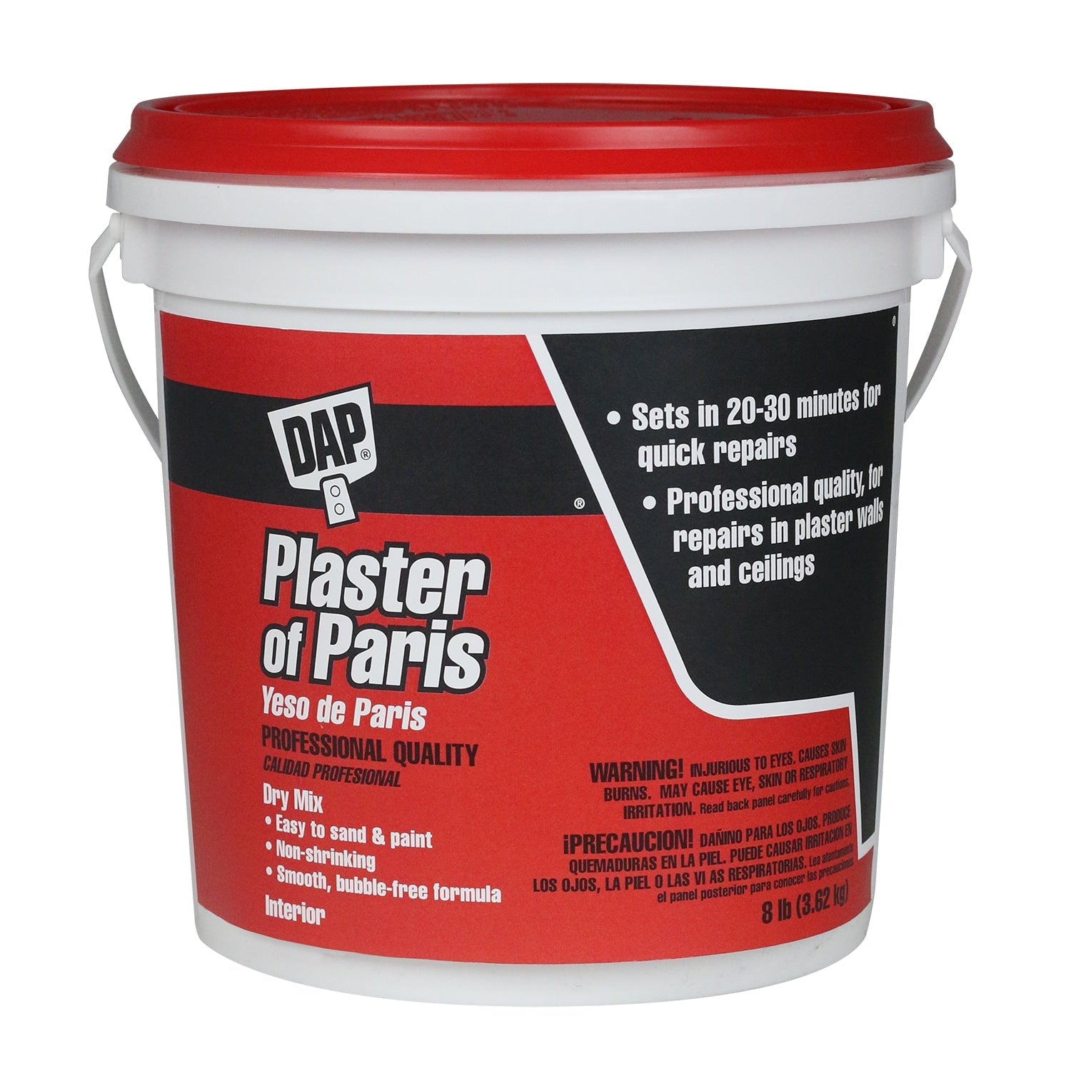 DAP 8-lb 30-Minutes Set Time Plaster Of Paris Drywall Joint Compound ...
