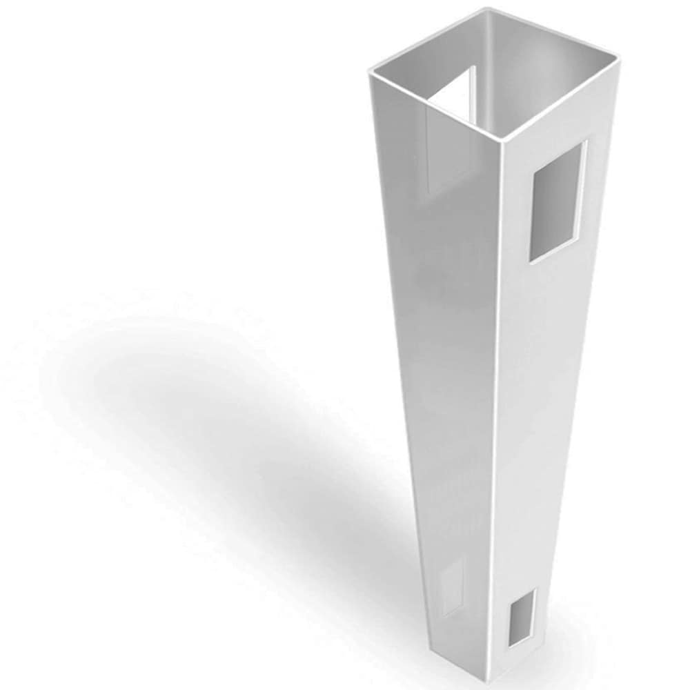 Freedom Terex 7-ft H x 5-in W White Vinyl Line Fence Post (Unassembled ...
