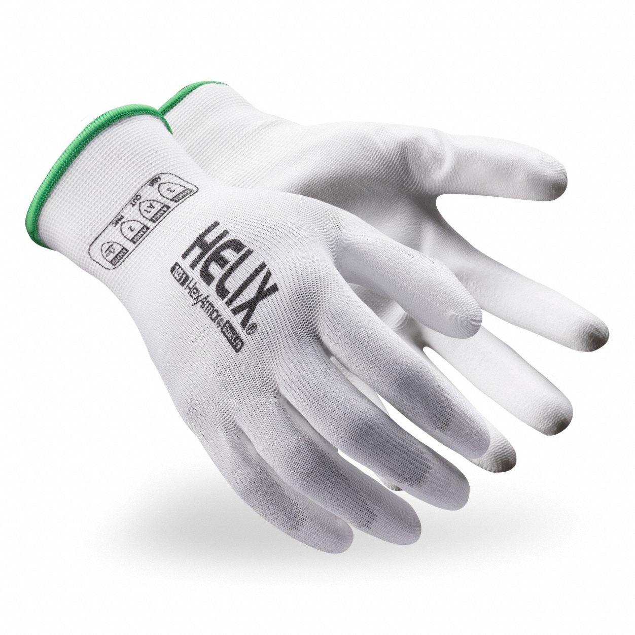 HEXARMOR Helix GP Knit Gloves - XL - ANSI Abrasion Level 3 - Cut/Punct ...