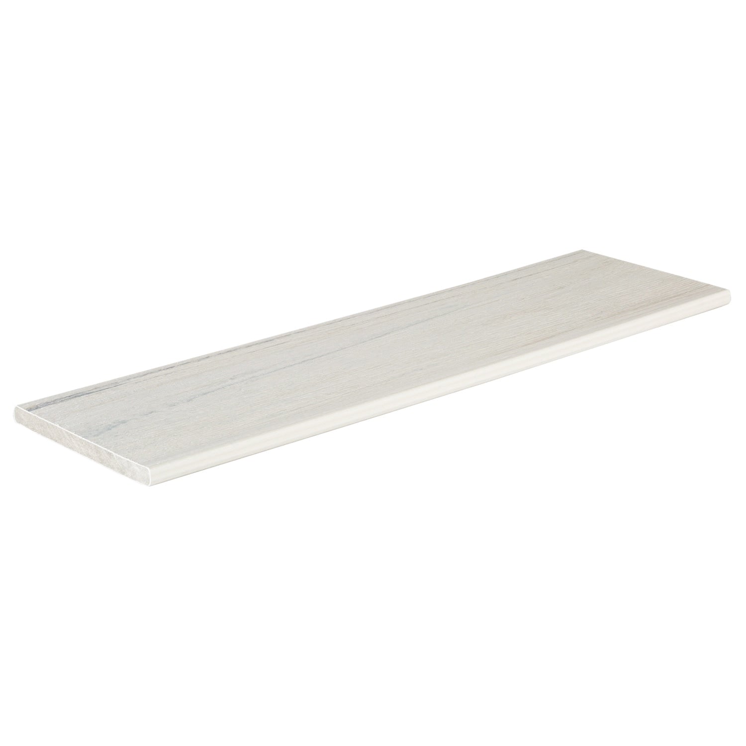 TimberTech Legacy 1/2-in x 8-in x 12-ft Whitewash Cedar Square Composi ...