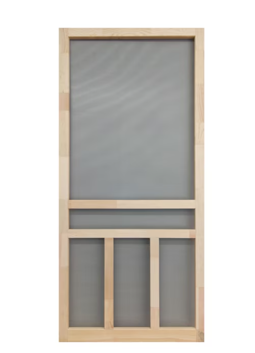 Screen Tight Finger Joint Wood Hinged Screen Door – PROARB
