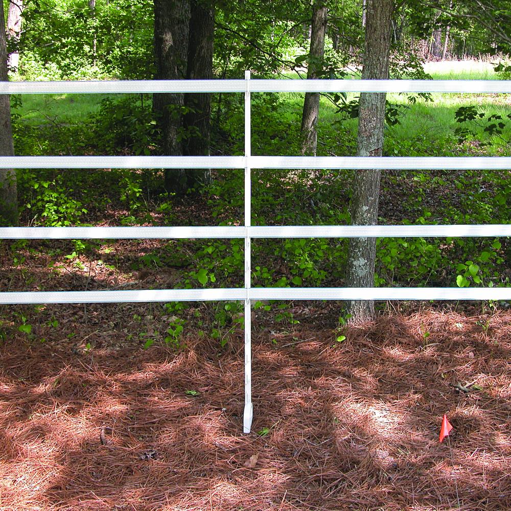 Field Guardian 1-in x 6-ft Plastic with Metal Spike Electric Fence Pos ...