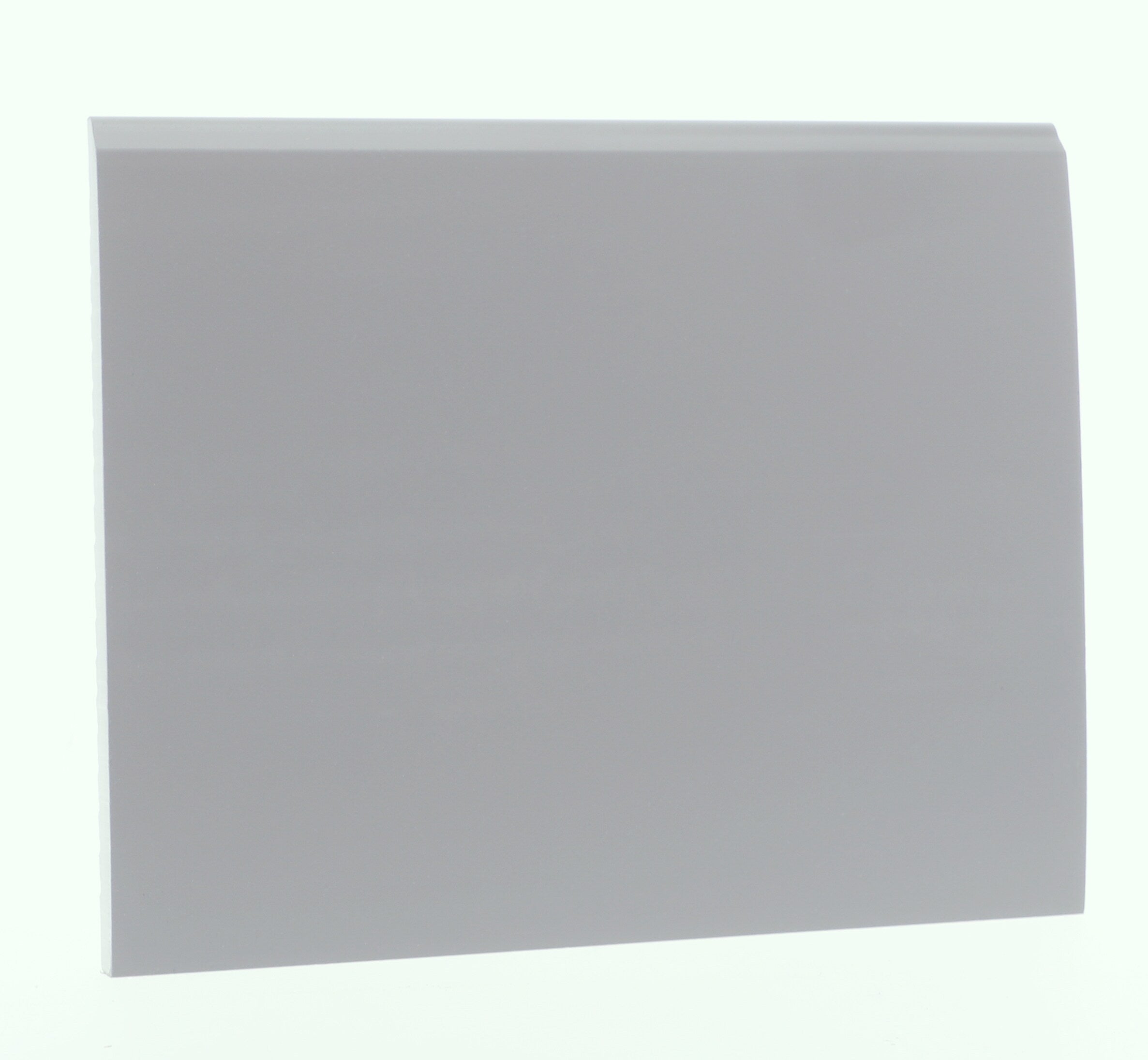 Flexco Regal Base Sculpture Titanium 0.375-in T x 3-in W x 96-in L Vin ...
