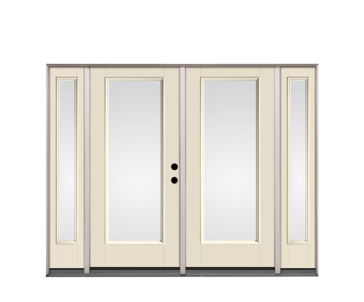 Therma-Tru Benchmark Doors 95-in x 80-in 4-9/16-in Low-e Ready To Pain ...