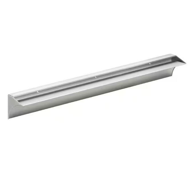 RAIL 0.31 in. Silver Shelf Bracket – PROARB