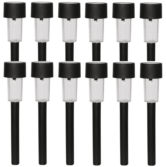 Mainstays LED Classic Column Path Light and Garden Light, Black Finish ...