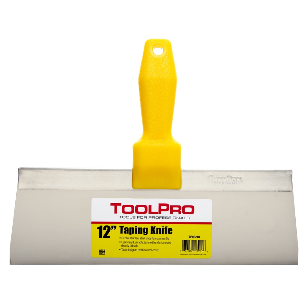 ToolPro 12-in stainless steel knife 12-in x 9.5-in Stainless Steel Tap ...