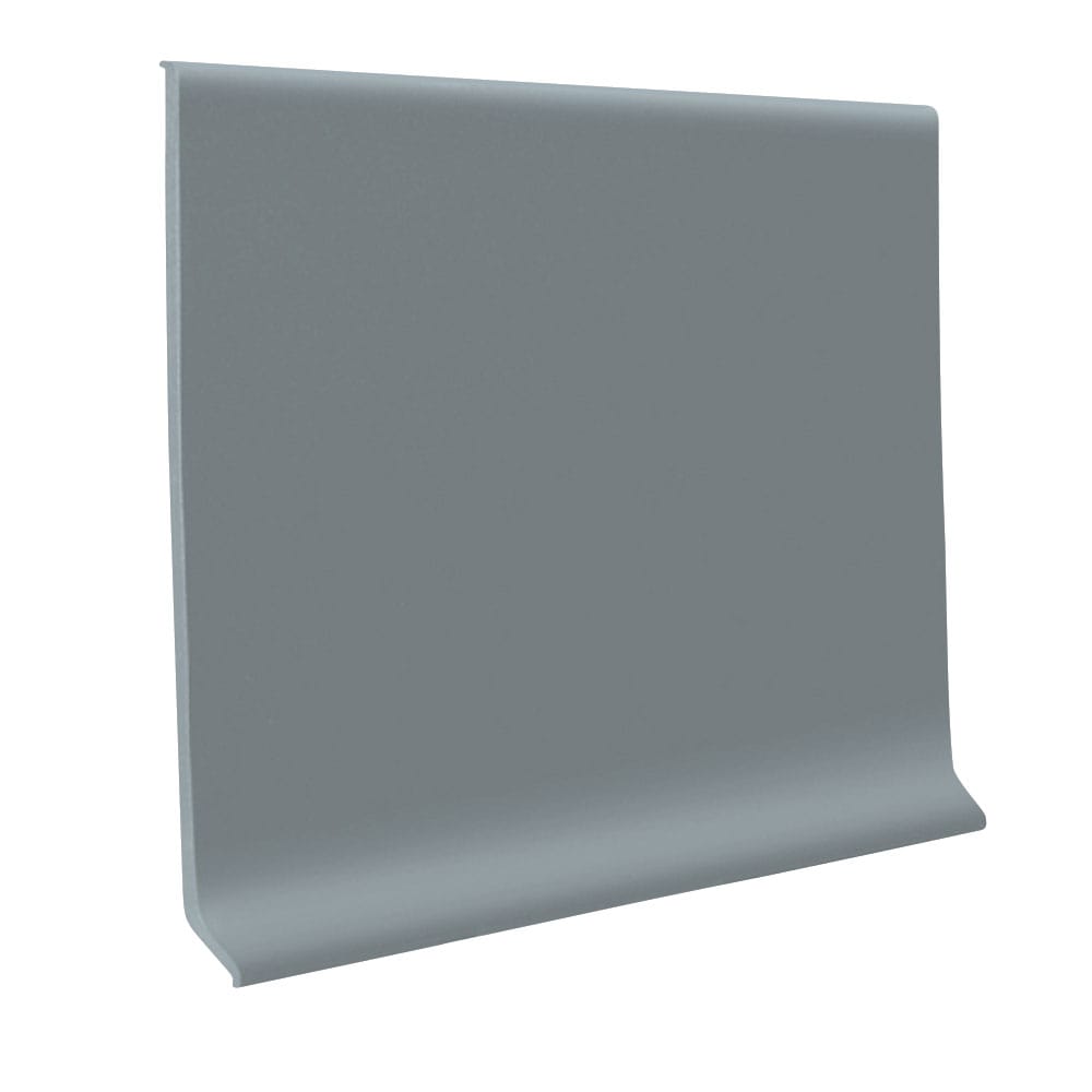 Flexco TP Rubber Cove Base Medium Gray 0.125-in T x 4-in W x 48-in L T ...