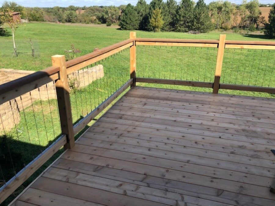 DOLLE InstaRail 6-ft x 42-in Stainless Steel Deck Cable Rail Kit – PROARB