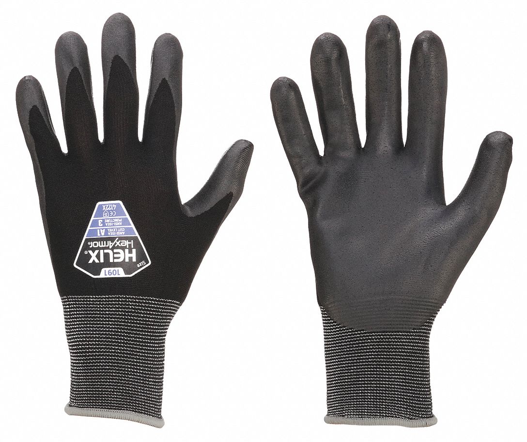 HEXARMOR Helix Series Coated Gloves – ANSI Abrasion Level 3 – PROARB