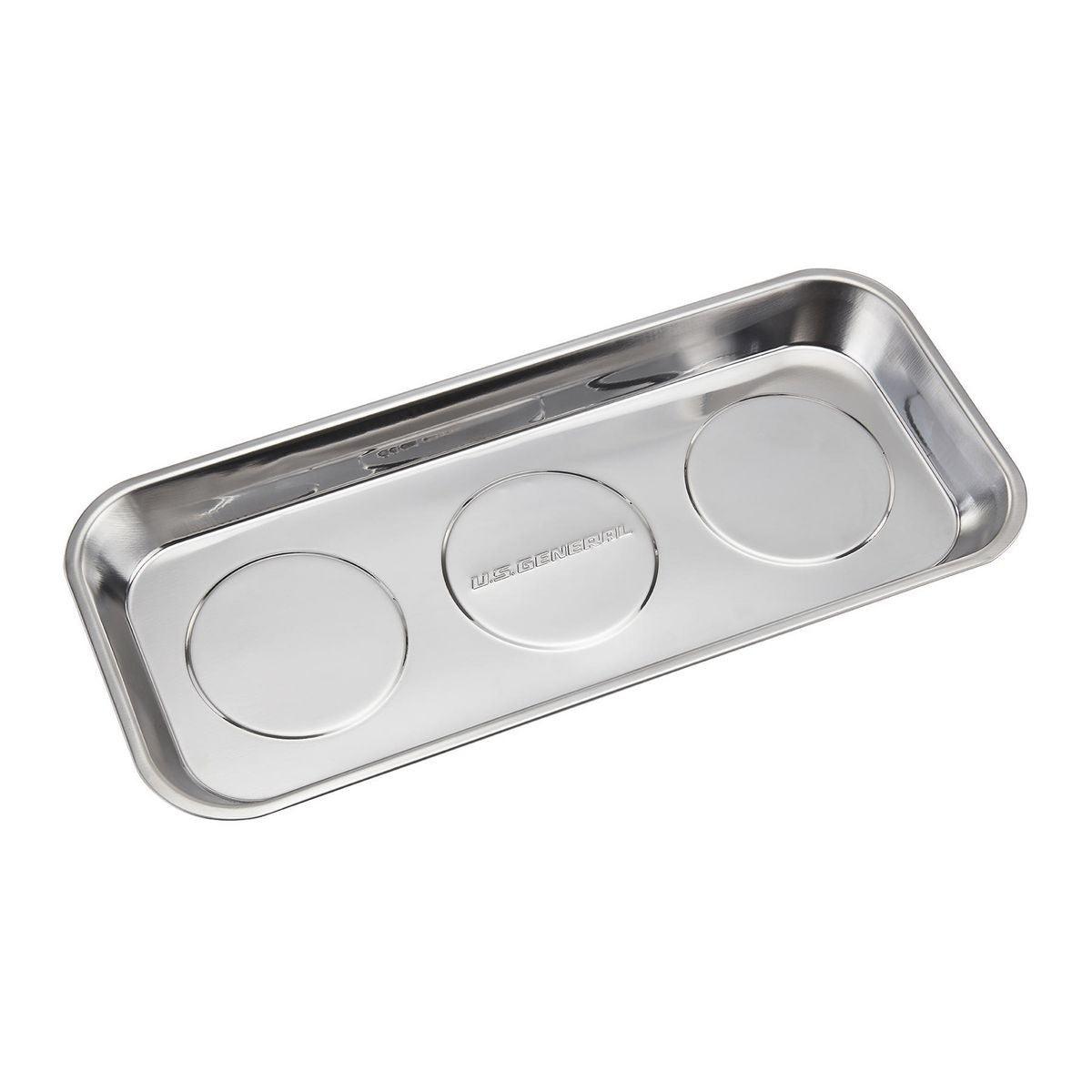 14-1/8 in. x 6-1/4 in. Magnetic Stainless Steel Parts Tray – PROARB