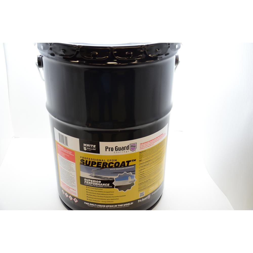 Supercoat 5 Gal. White Roof Coating – PROARB