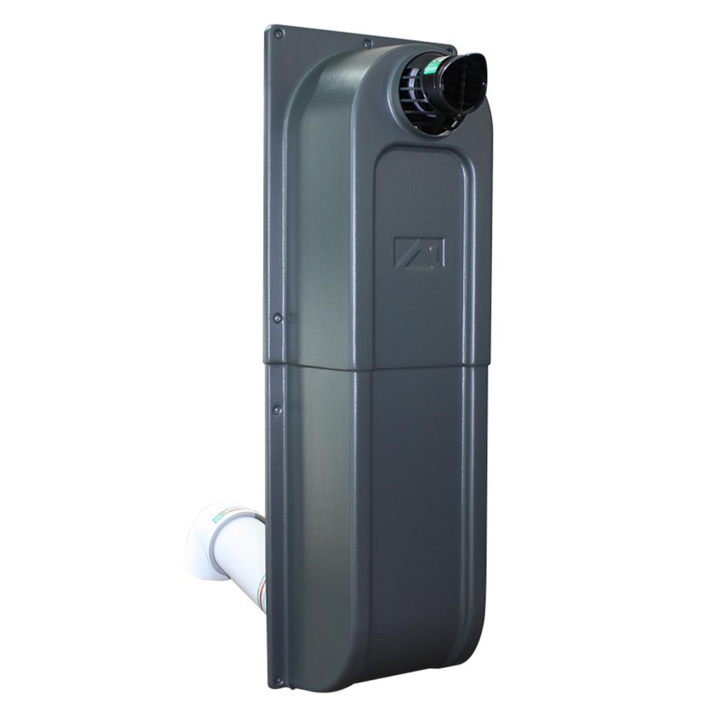 3 in. and 5 in. Plastic Condensing Raised Horizontal Termination Vent ...