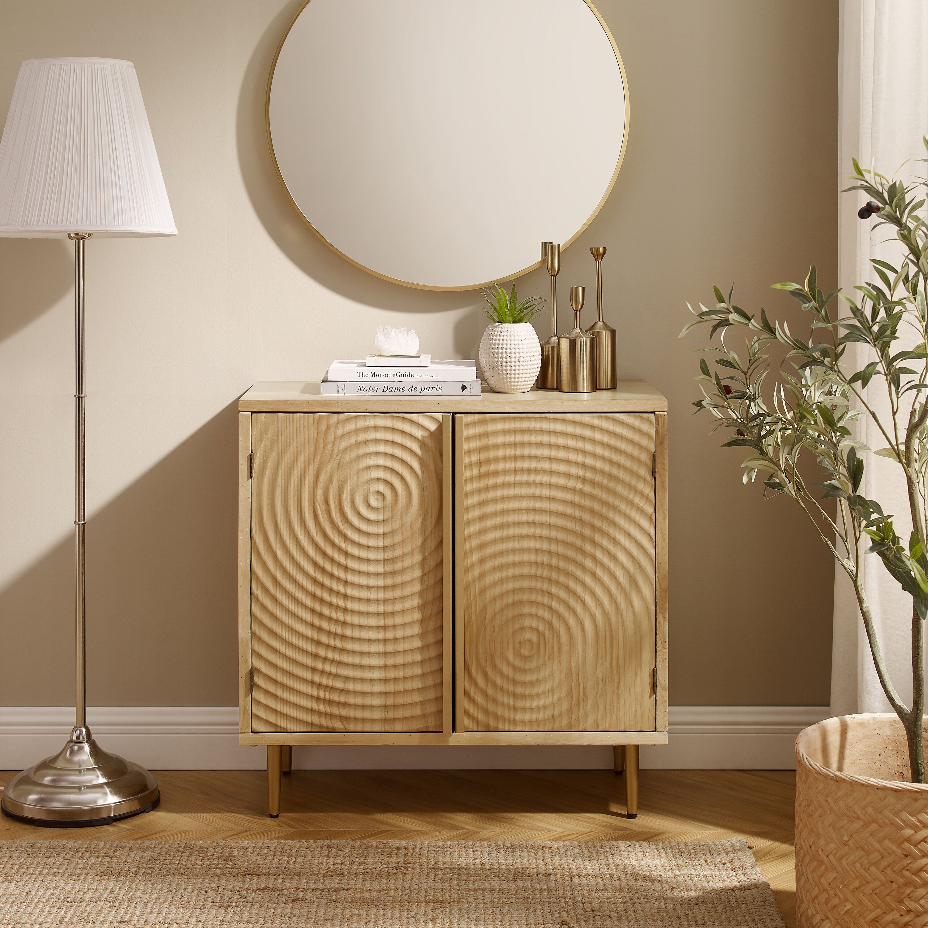 Art Leon 30-in W x 30-in H Wood Composite Multiple Colors/Finishes Fre ...
