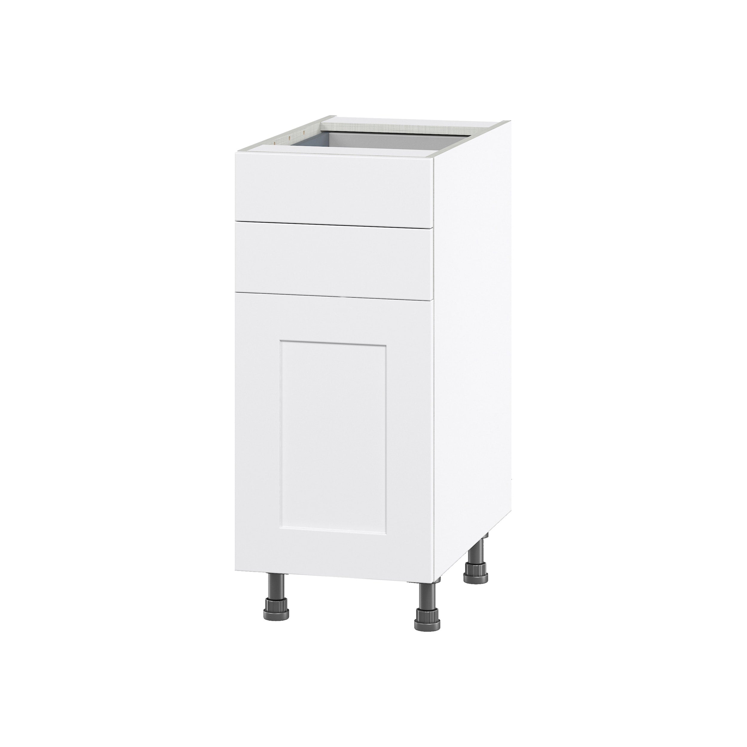 Hugo&Borg Jolie 15-in W x 34.5-in H x 24-in D Warm White 2-Drawers Bas ...