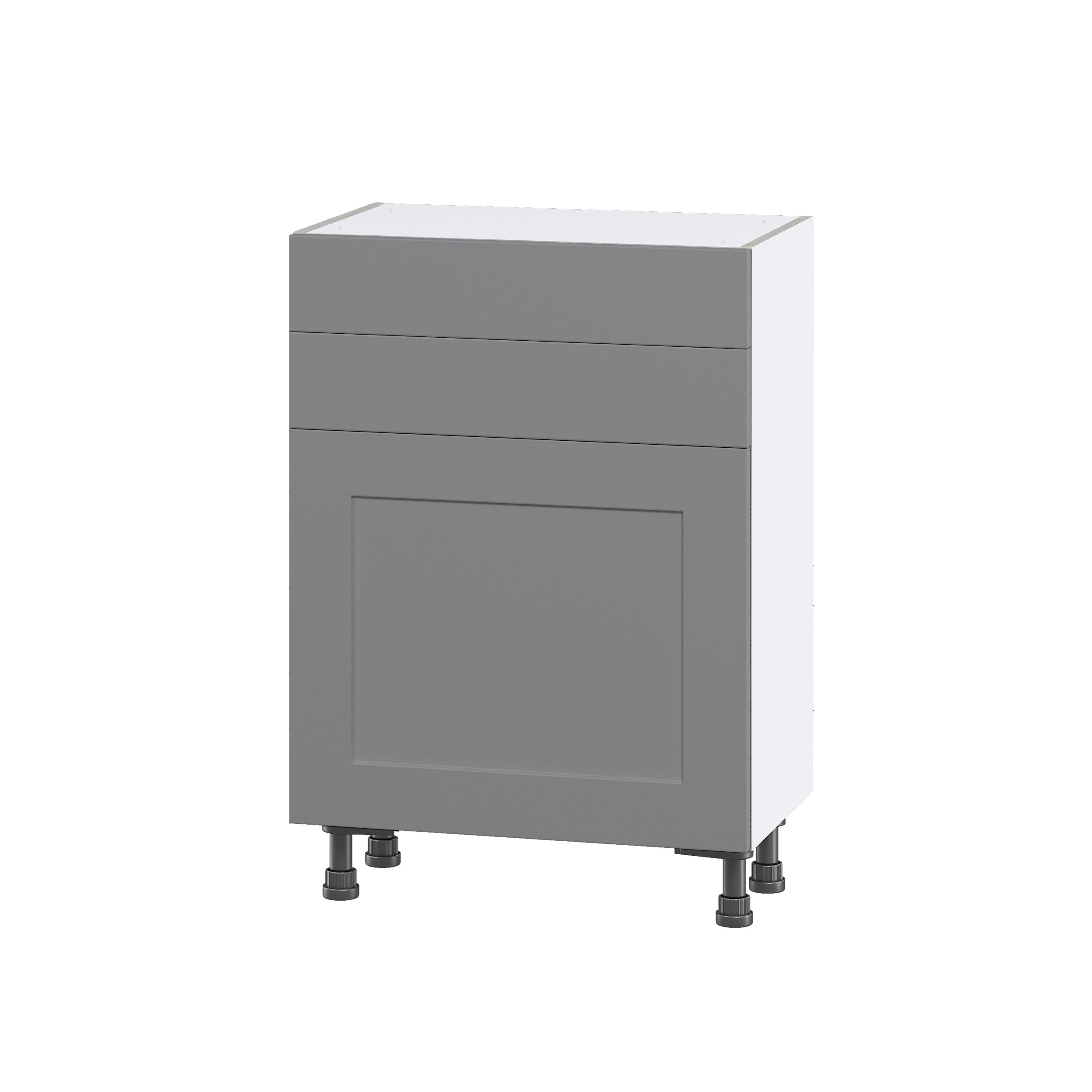 Hugo&Borg Beaumont 24-in W x 34.5-in H x 14-in D Slate Gray 2-Drawers ...