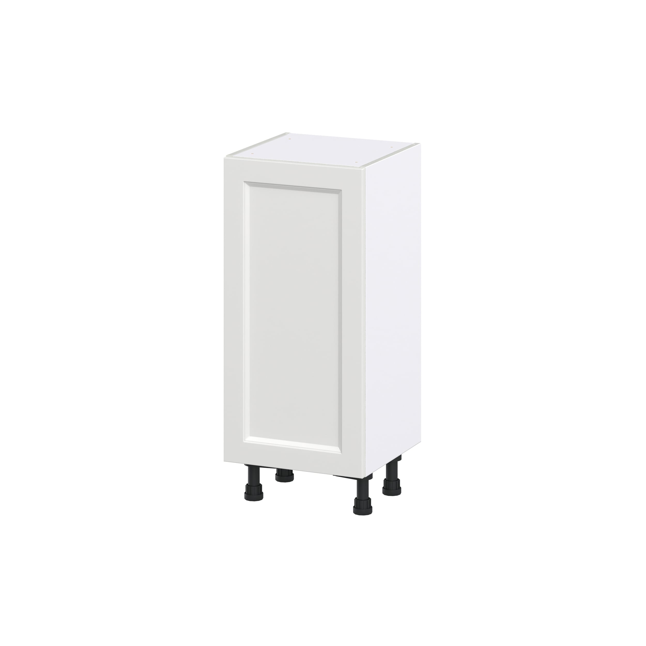 Hugo&Borg Riviera 15-in W x 34.5-in H x 14-in D Bright White Base Full ...