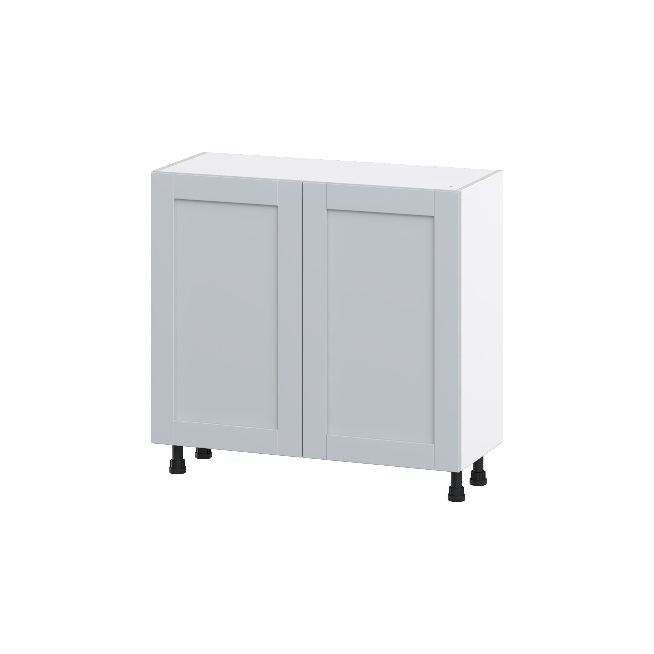 Hugo&Borg Charlesberg 36-in W x 34.5-in H x 14-in D Gray Base Fully As ...