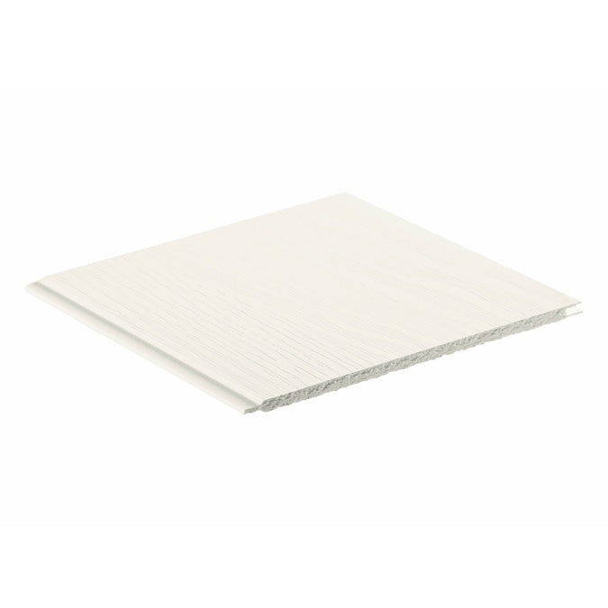 Armstrong Ceilings Easy Elegance White PVC Surface-mount Ceiling Plank ...