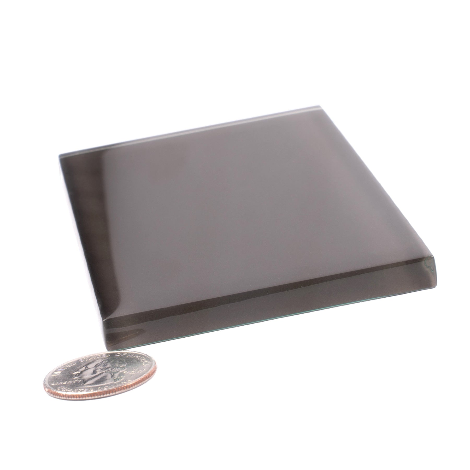 Apollo Tile (Sample) Wall Tile Dark Gray 3-in x 6-in Glossy Glass Subw ...