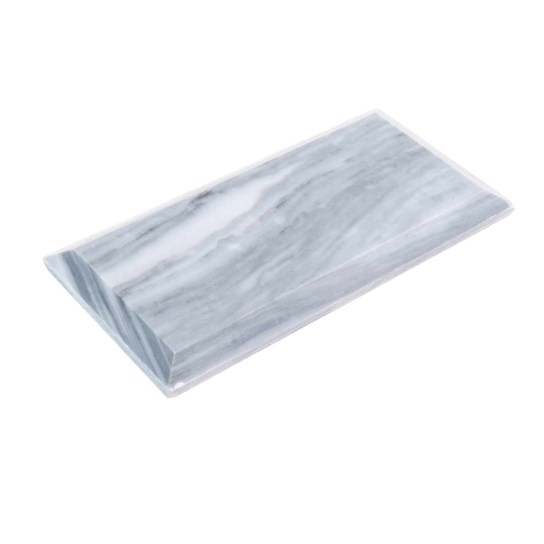 Apollo Tile (Sample) Wall Tile Gray 4-in x 6-in Polished Marble Subway ...