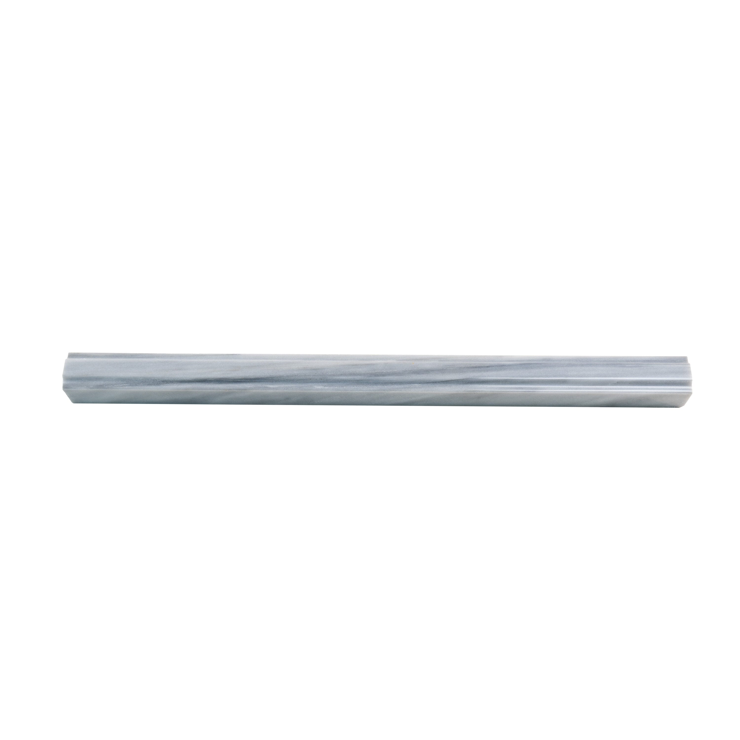 Apollo Tile 10-Pack Gray 1-in x 12-in Marble Pencil Tile (0.667-sq. ft ...