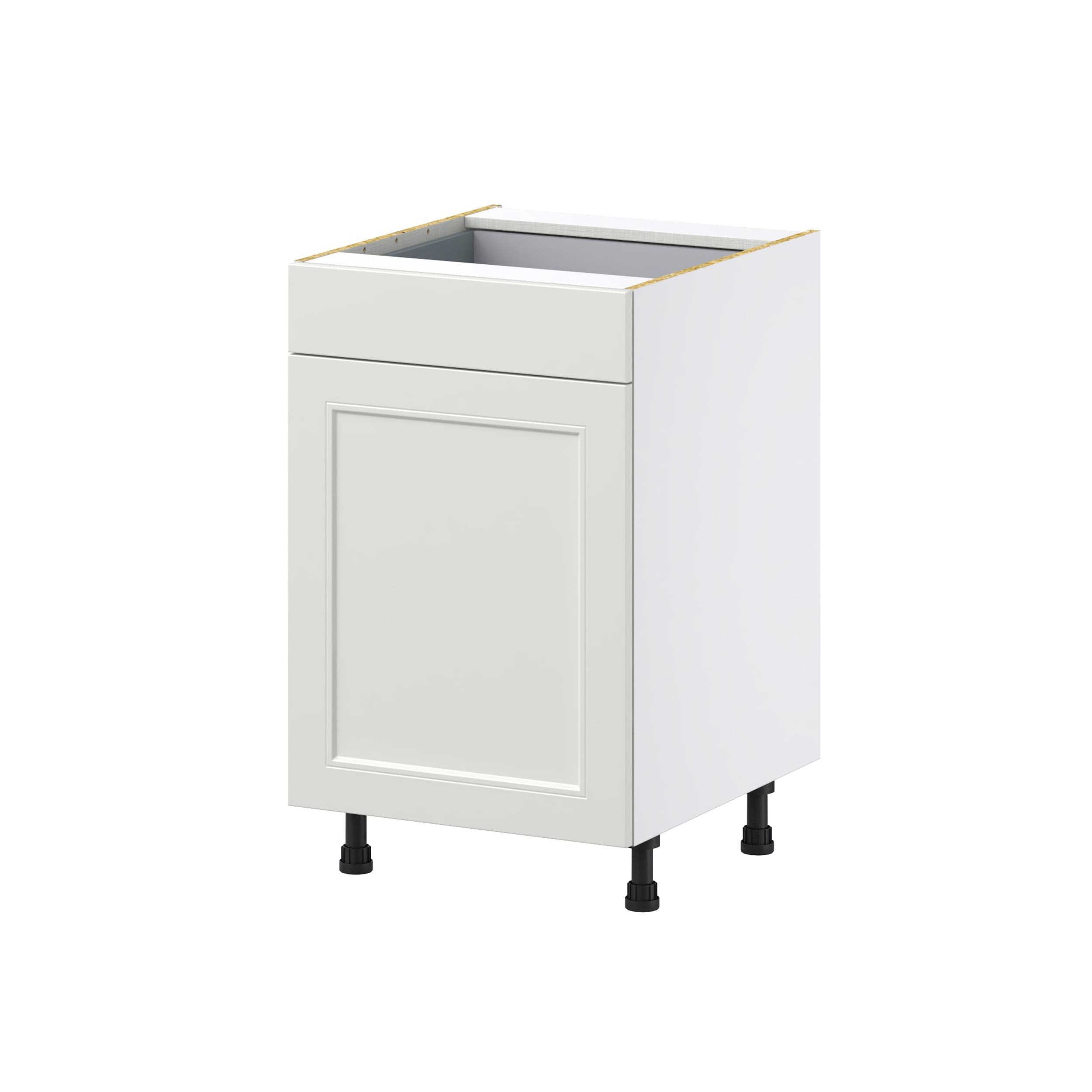 Hugo&Borg Belcourt 21-in W x 34.5-in H x 24-in D Gray Painted 1-Drawer ...