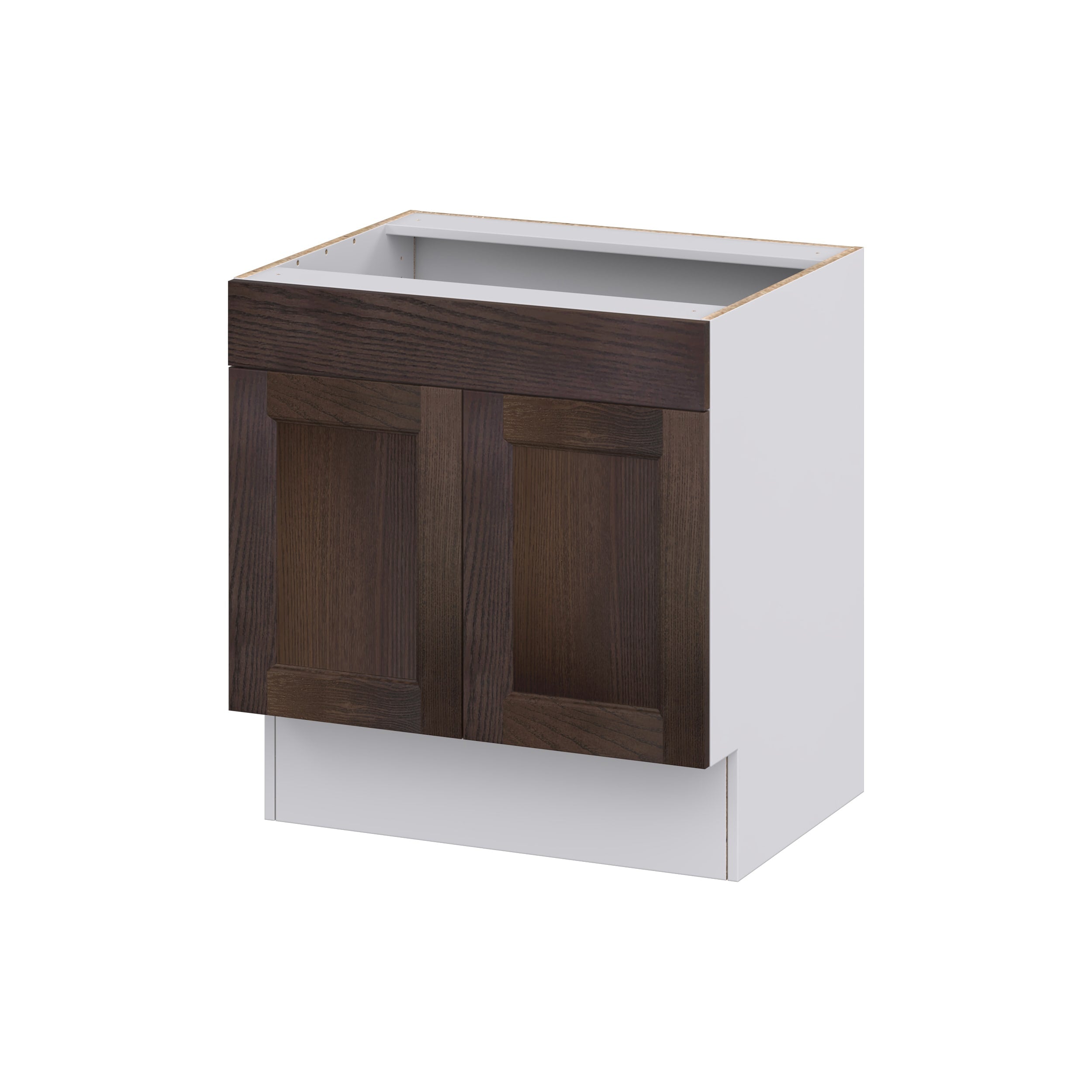 Hugo&Borg 30-in W x 32.5-in H x 24-in D Wood Base Fully Assembled Cabi ...
