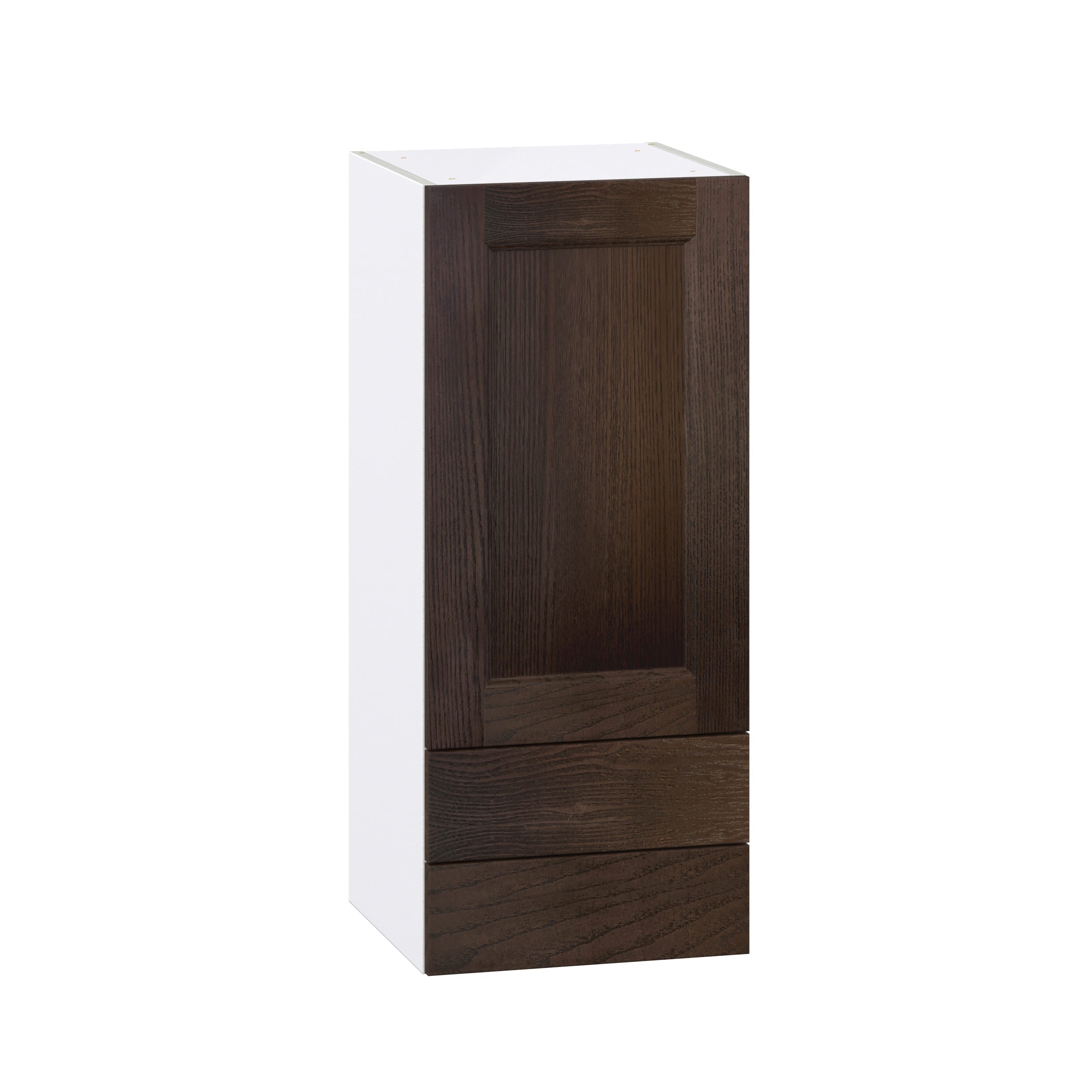 Hugo&Borg Montclaire 15-in W x 35-in H x 14-in D Wood 2-Drawers Wall F ...