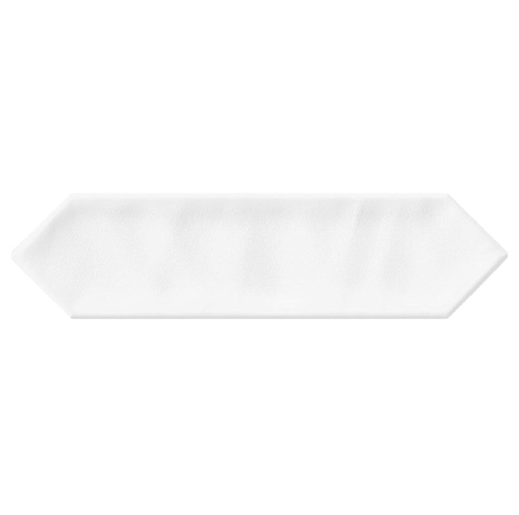 Giorbello (Sample) White 3-in x 12-in Glazed Ceramic Subway Floor and ...