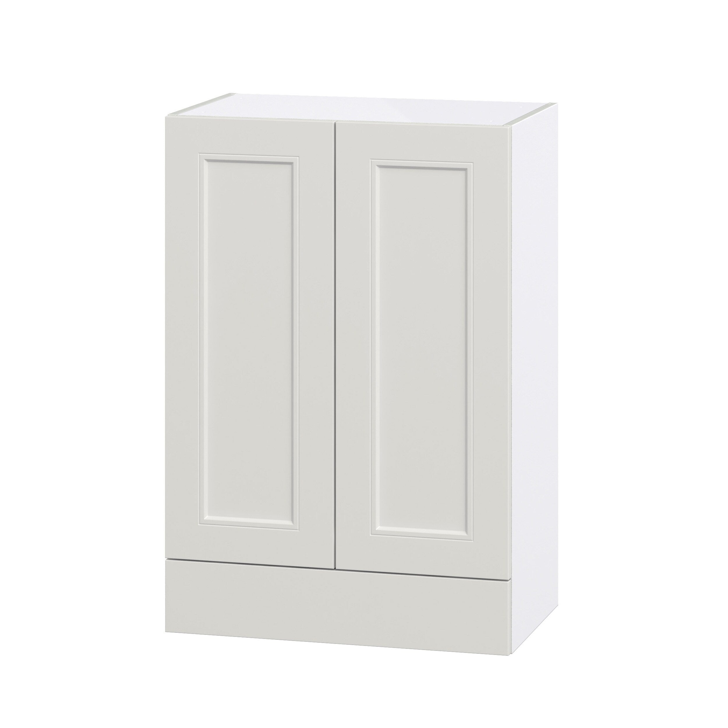 Hugo&Borg Belcourt 24-in W x 35-in H x 14-in D Gray Painted 1-Drawer W ...