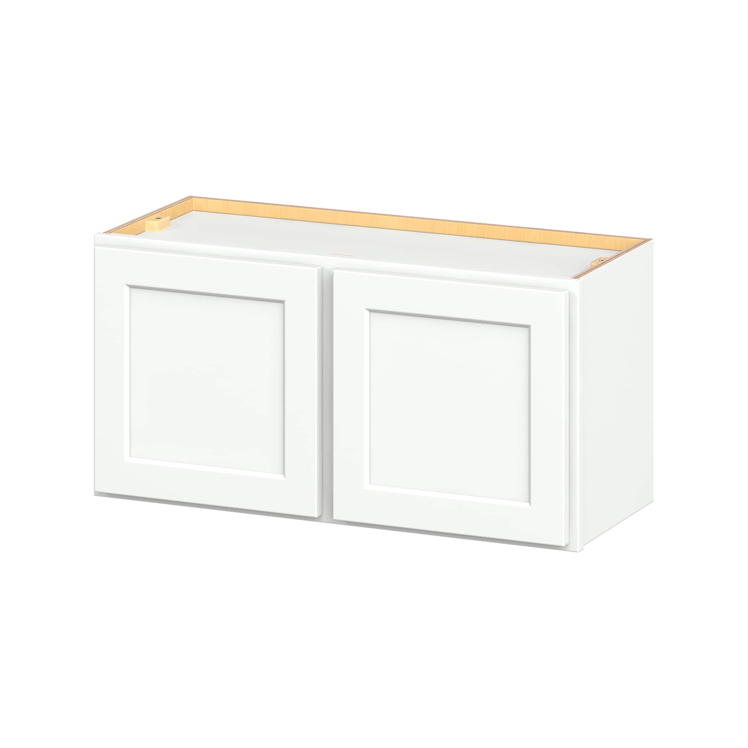 Hugo&Borg PRO Glendale 30-in W x 15-in H x 12-in D Pure White Wall Rea ...