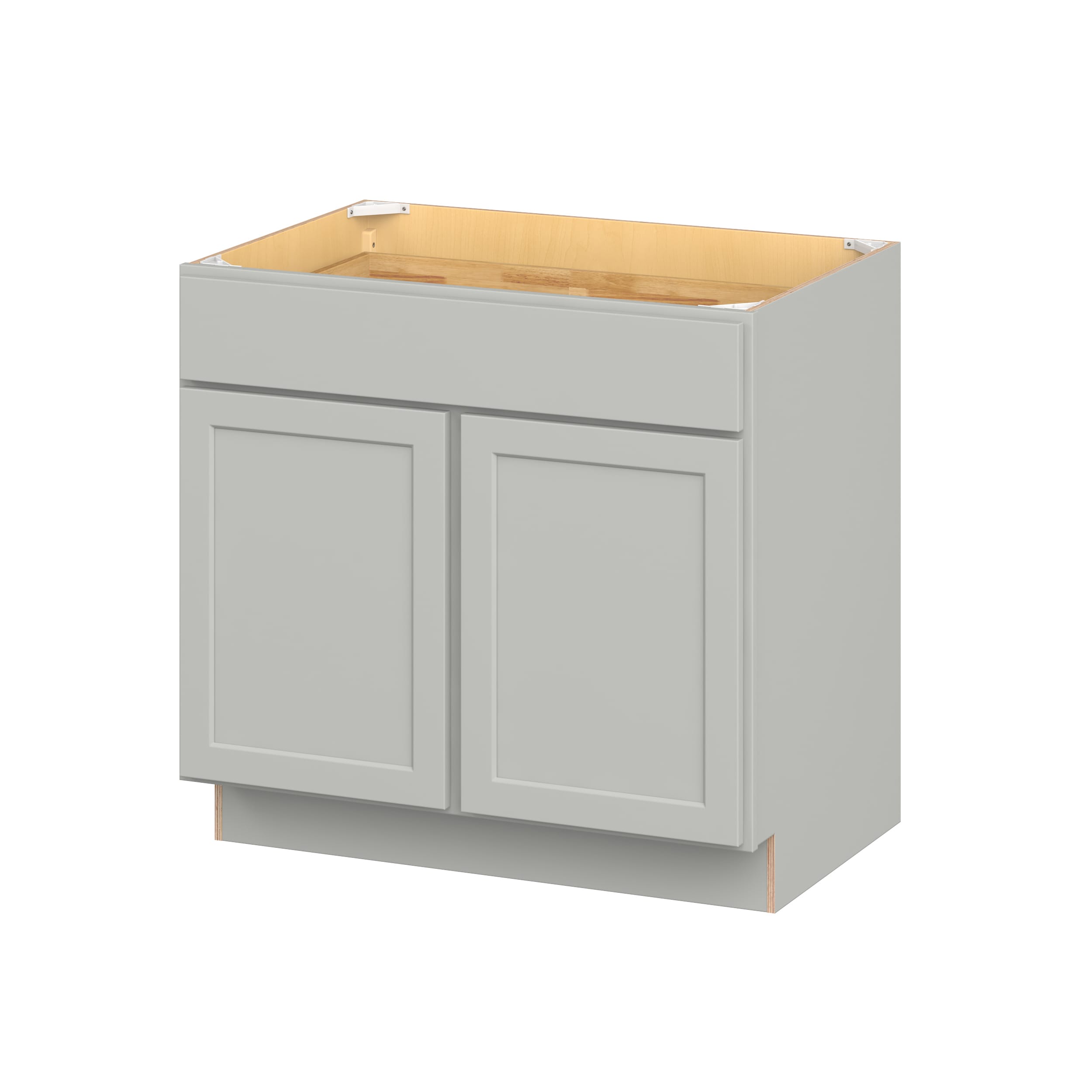 Hugo&Borg PRO Jasper 36-in W x 34.5-in H x 24-in D Whisper Gray 1-Draw ...