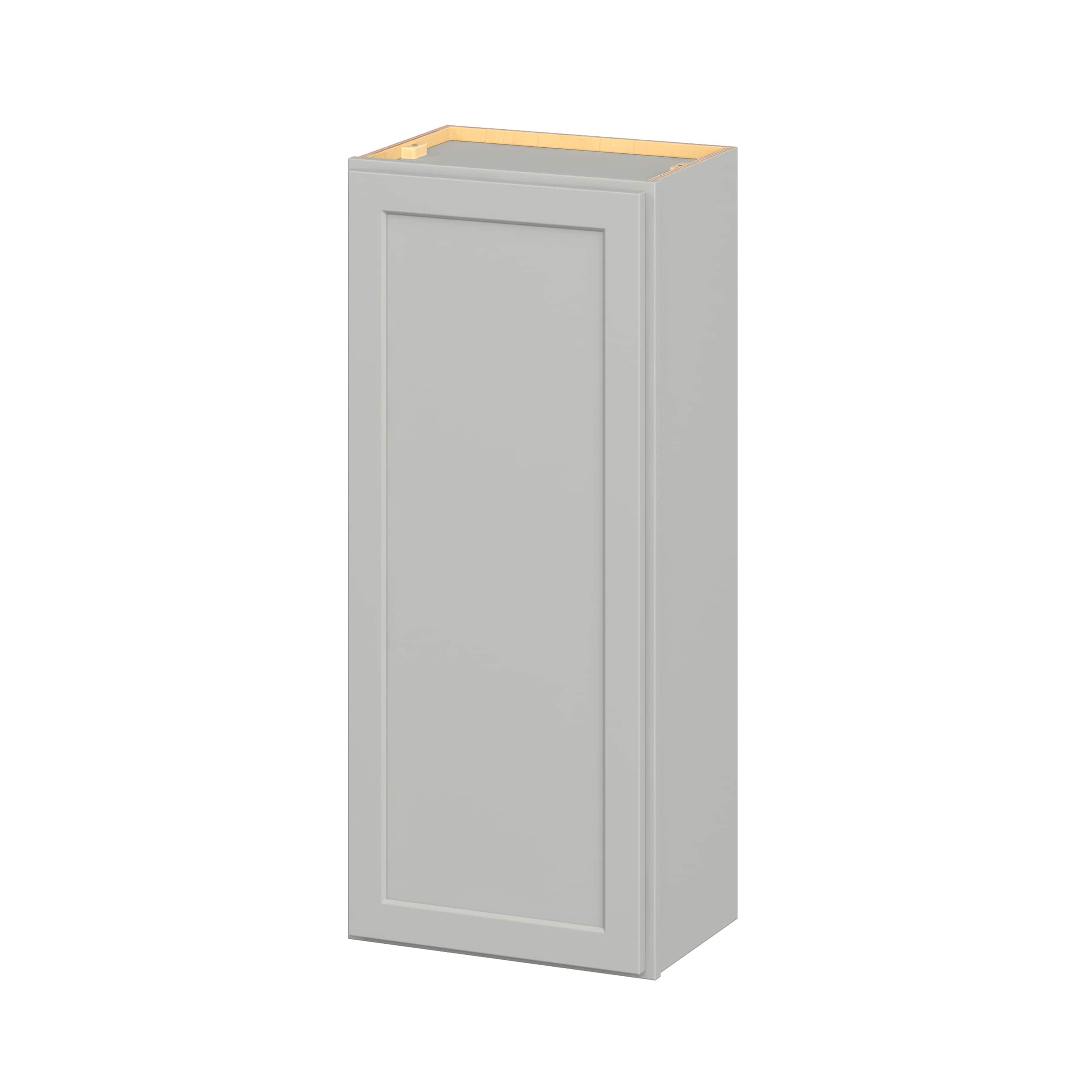 Hugo&Borg PRO Jasper 18-in W x 42-in H x 12-in D Whisper Gray Wall Rea ...