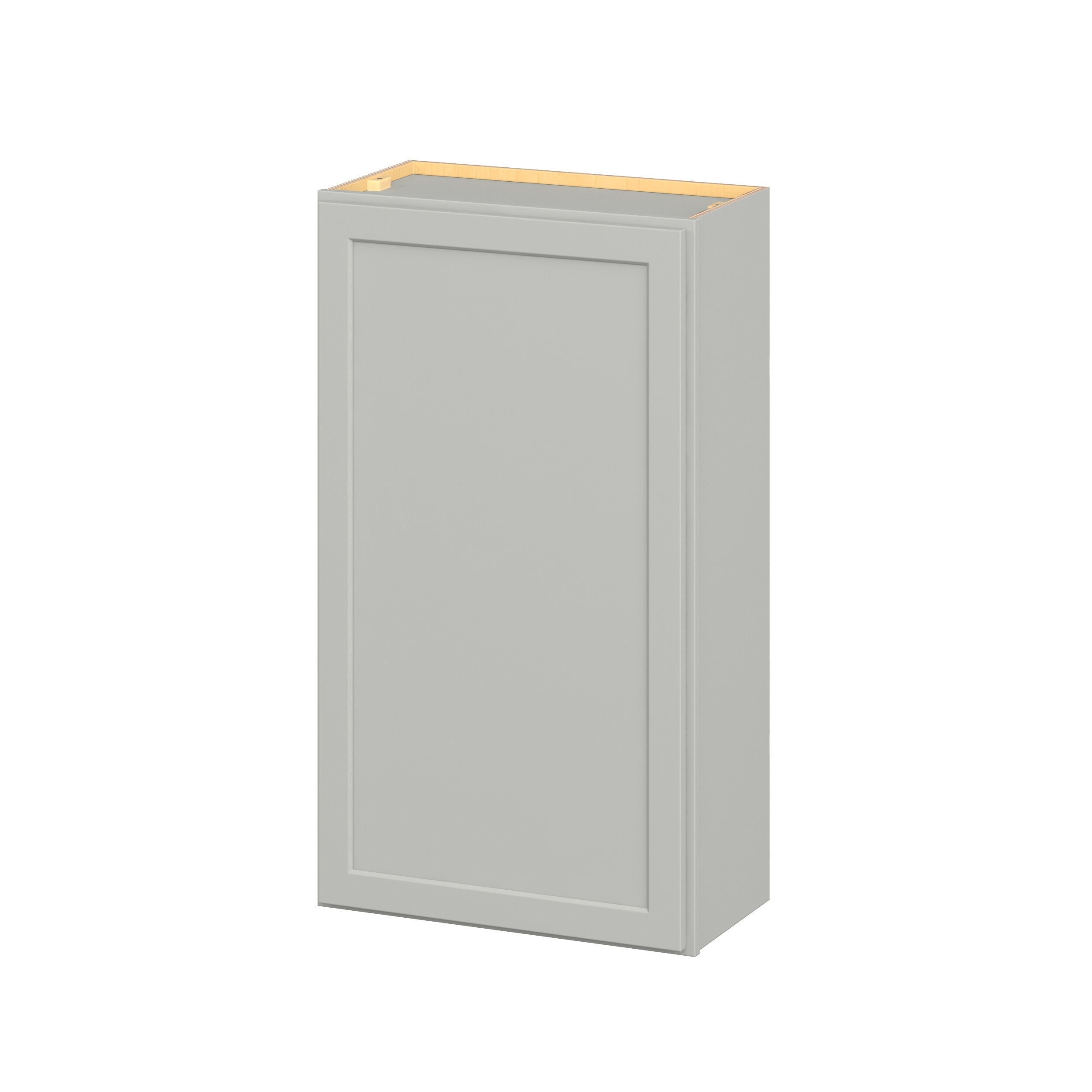 Hugo&Borg PRO Jasper 24-in W x 42-in H x 12-in D Whisper Gray Wall Rea ...
