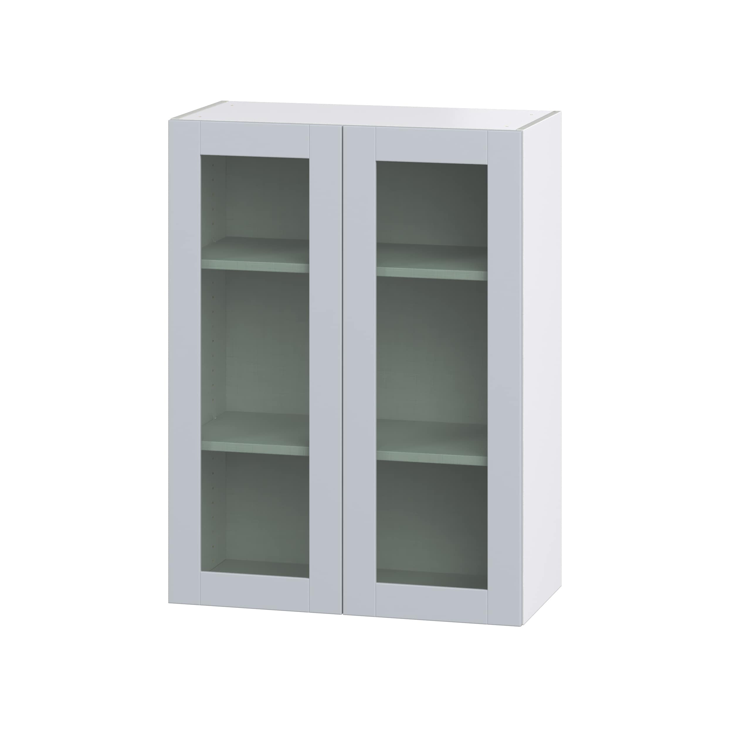 Hugo&Borg Charlesberg 30-in W x 40-in H x 14-in D Gray Wall Fully Asse ...