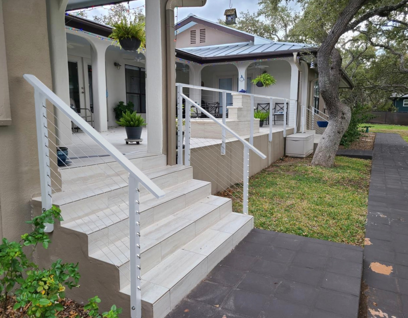 CityPost Face Mount x 36-in Grey Steel Deck Cable Rail Kit – PROARB