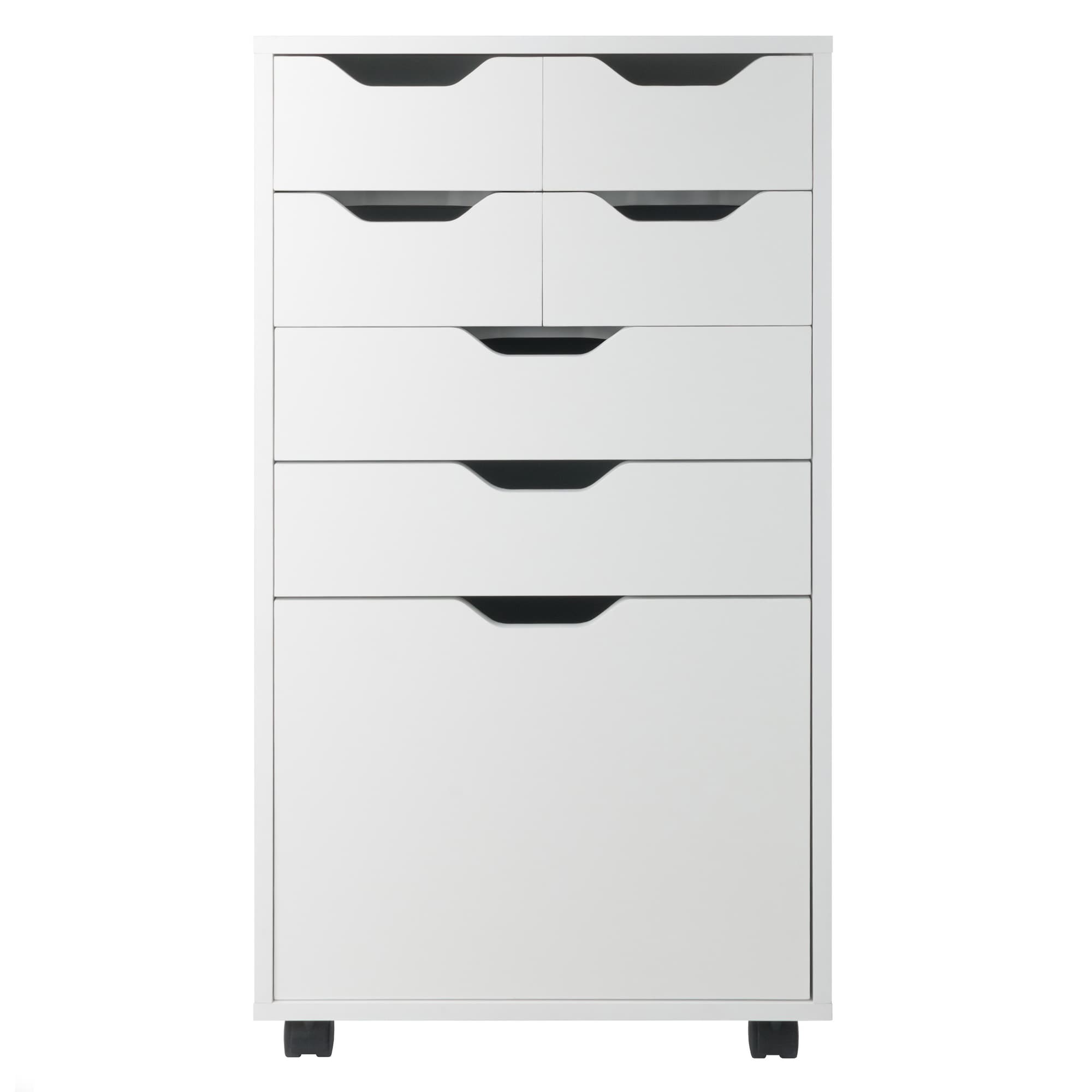 Winsome Wood Halifax White 6-Drawer 19.21-in File Cabinet – PROARB