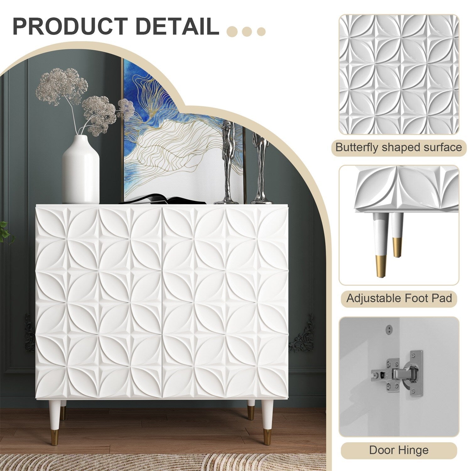 Mondawe 31.5 in. 2-Door Locker Accent Cabinet Chests, White – PROARB