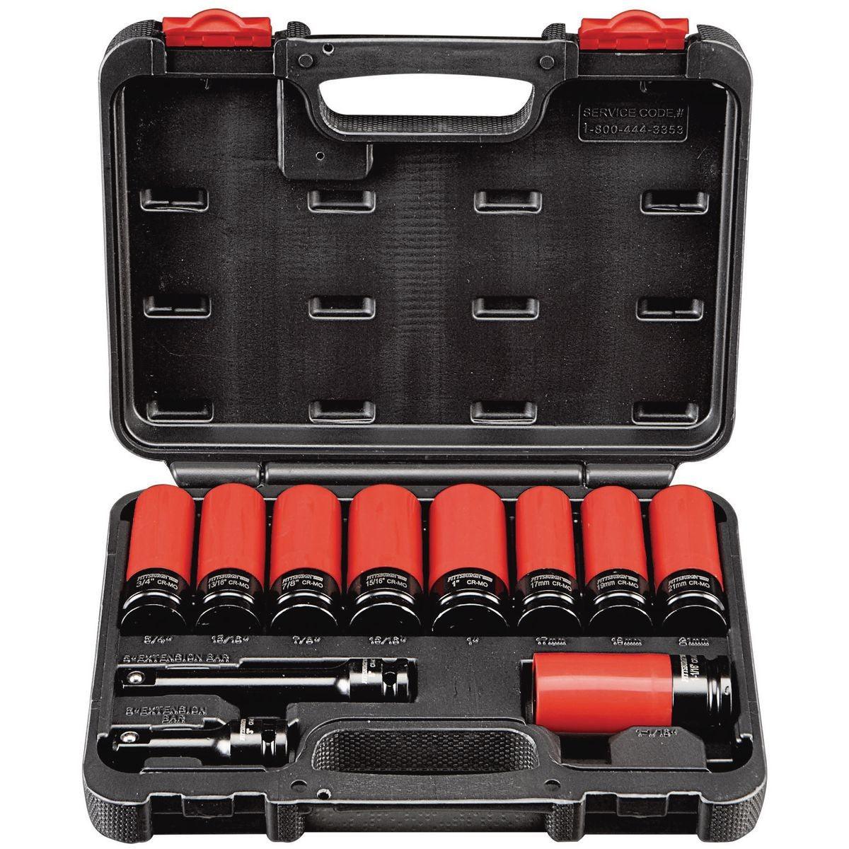 1/2 in. Drive Super High Torque Lug Nut Impact Socket Set, 11 Pc. – PROARB