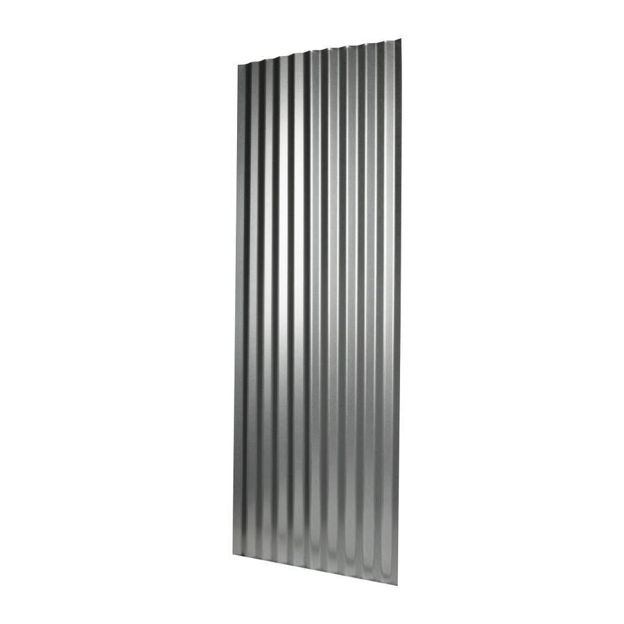 Metal Sales 2-ft x 12-ft Corrugated Silver Steel Roof Panel – PROARB