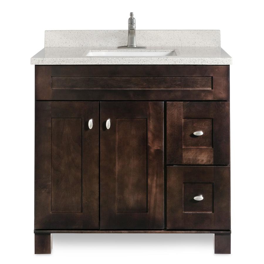 Diamond FreshFit Palencia 36-in Espresso Bathroom Vanity Cabinet – PROARB