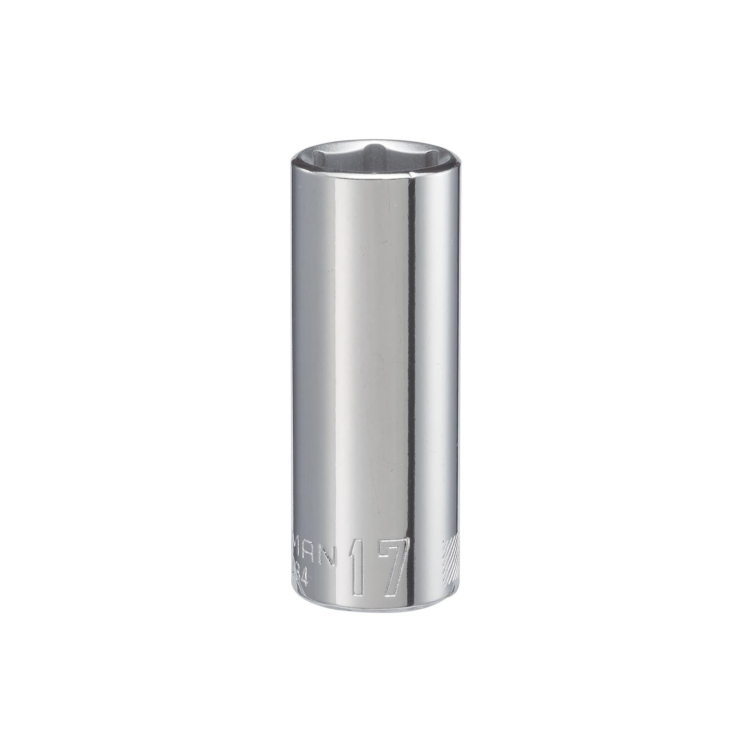 Craftsman 17mm Metric Deep Socket, 3/8-inch Drive, 6-Point – PROARB