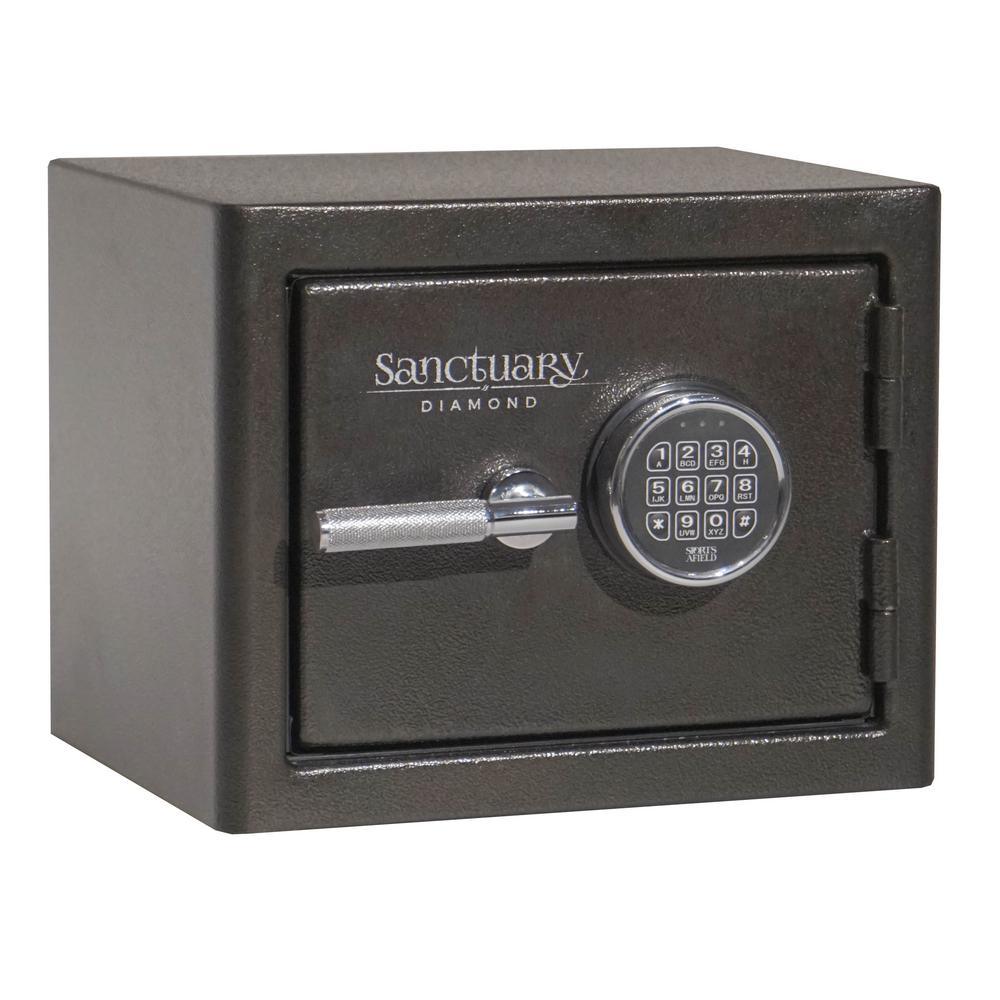 Sanctuary Diamond Medium Size Interior Fire/Waterproof Safe with Elect ...