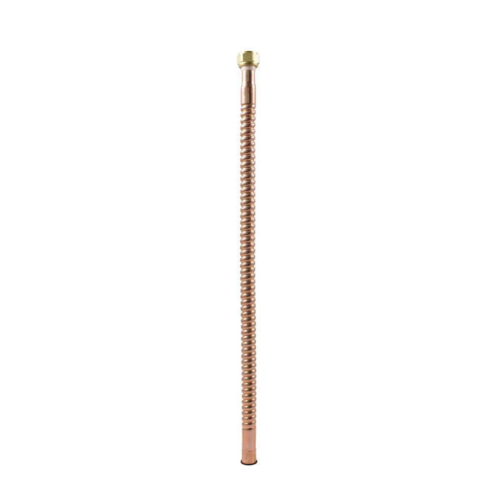 3/4 in. Sweat x 3/4 in. FIP x 24 in. Copper Water Heater Connector – PROARB