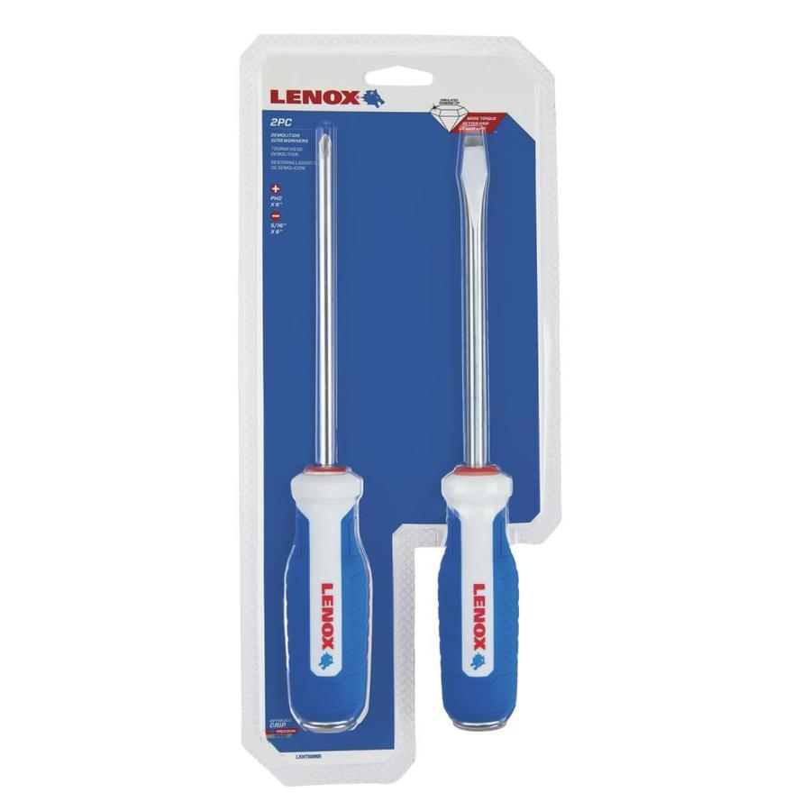 LENOX Sizes included: PH #2 x 6, SL 5/16 x 6-in x 11-in Variety pack S ...