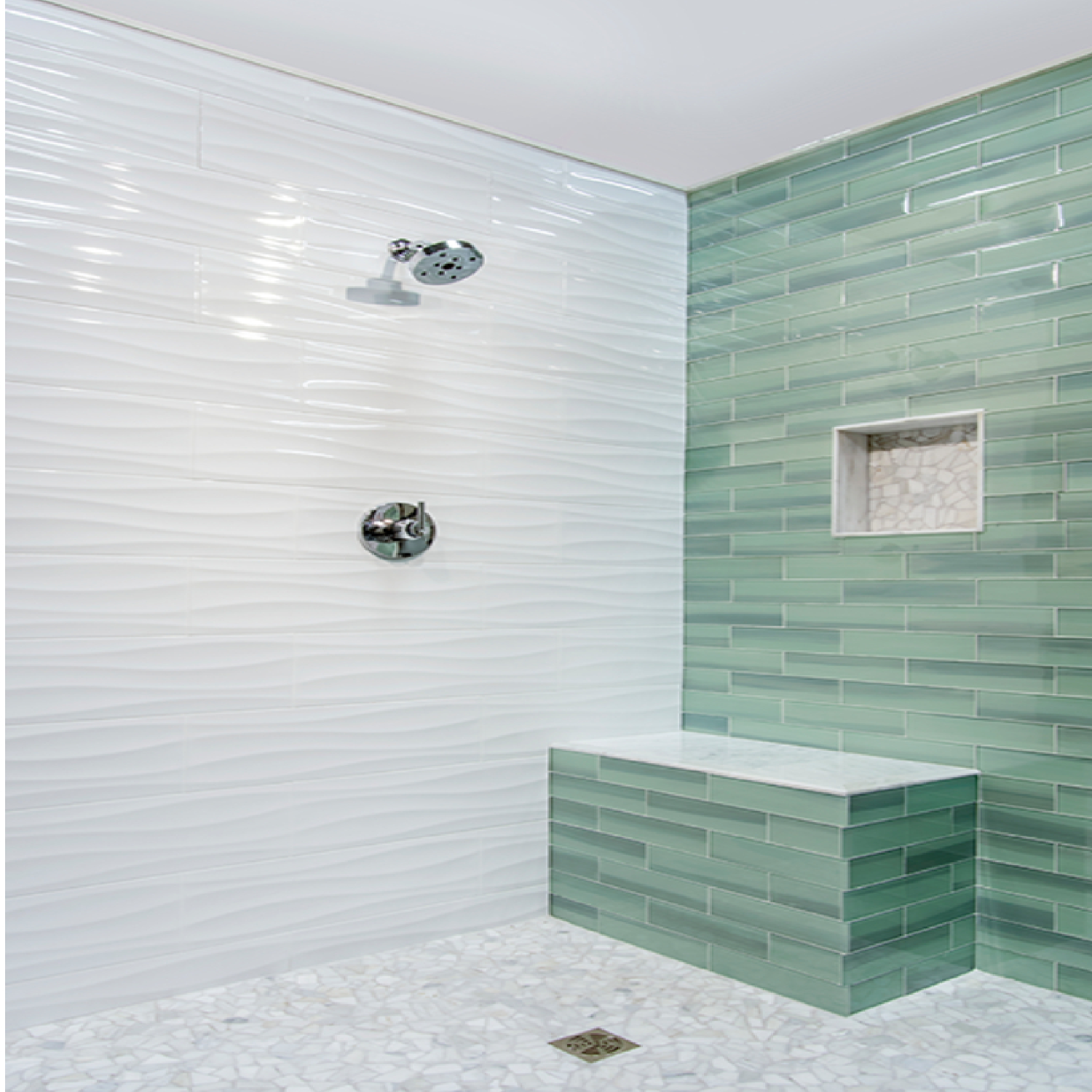 Blanco Waves Ceramic Wall Tile - 8 x 24 in. – PROARB