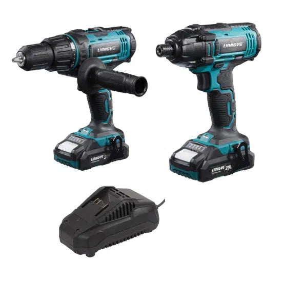 Liangye Battery Power Tool 20V 50nm Cordless Hammer Drill and Impact D ...