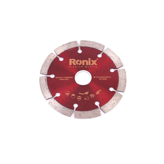 Ronix Model Rh-3524 115mm Size 10mm Diamond Blade Grinding Disc Diamon ...