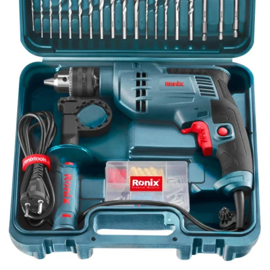 Ronix RS-0006 General 50-60Hz Home Electric Drill Tool Set Toolbox Sto ...